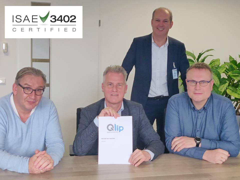 Erklärung ISAE 3402 für Z-net - Qlip (DE)